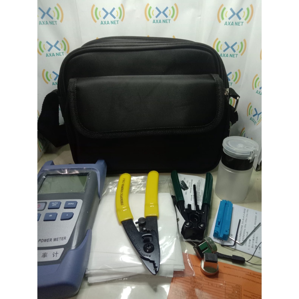 Jual Tool Kit SET Lengkap OPM VFL Cleaver FO/Fiber Optic/Optik ECERAN ...
