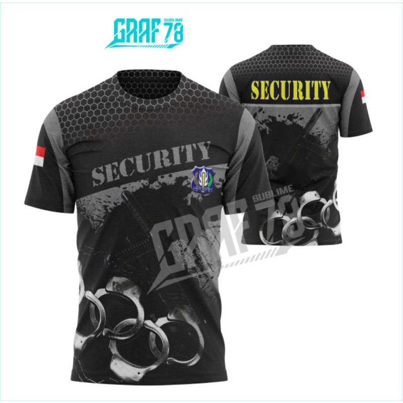 Jual JERSEY SECURITY ORIGINAL FULL PRINTING BEST QUALITY | Shopee Indonesia
