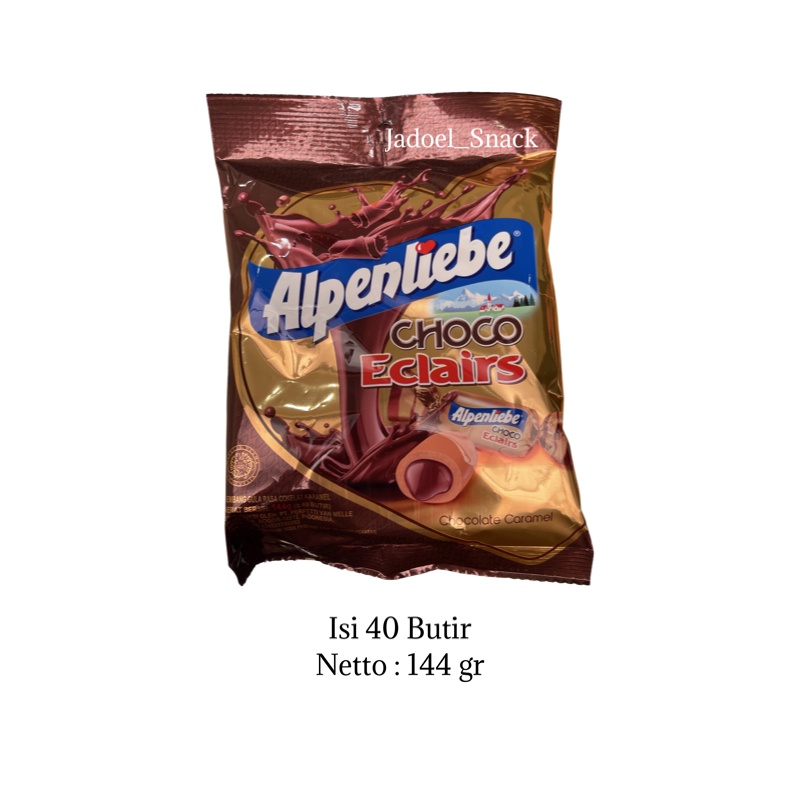 Jual Permen Alpenliebe Choco Eclaire 144 gr Rasa Chocolate Caramel by ...
