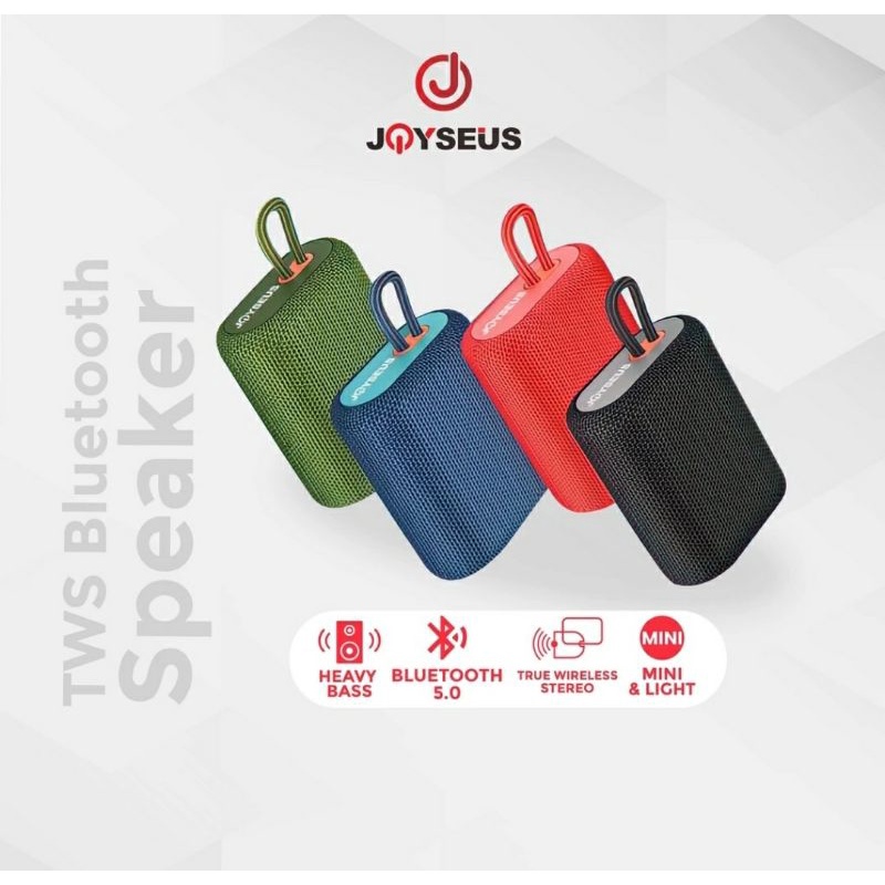 Jual Joyseus JS05 TWS Hi-Fi Sound Portable Bluetooth Speaker Audio ...
