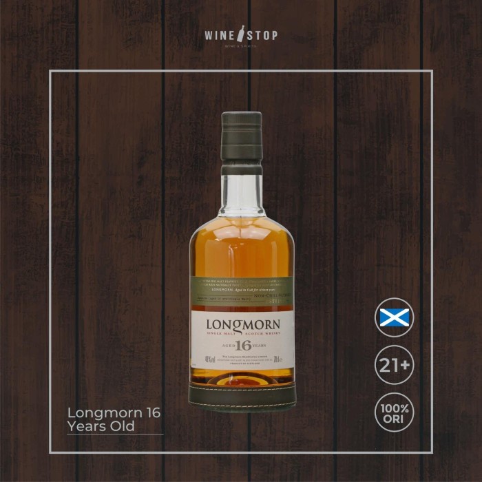 Jual Longmorn 16 Yo Whisky - Single Malt 700ml | Shopee Indonesia