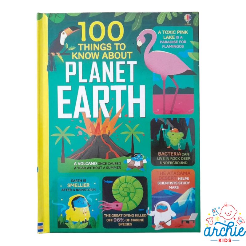 Jual Usborne 100 Things to Know about Planet Earth English Book Buku ...
