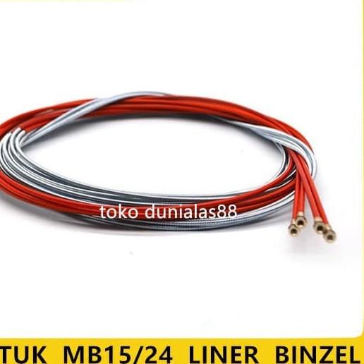 Jual Steel Liner Conduit Mb15/24 5Meter Mig CO CO2 Utk Torch MB15AK MB ...