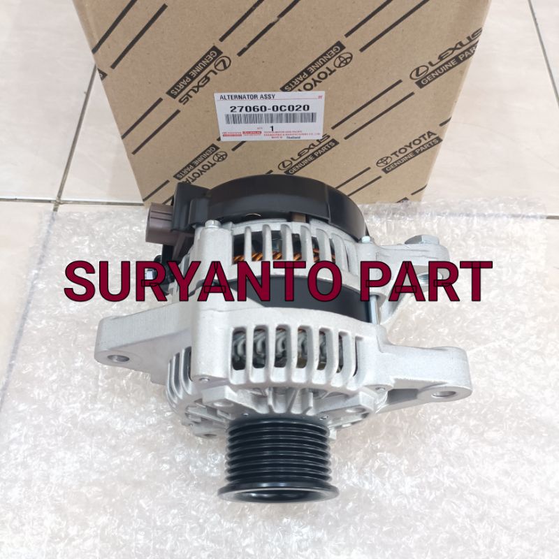 Jual Alternator Assy Dinamo Ampere Cas Toyota Kijang Innova Fortuner ...