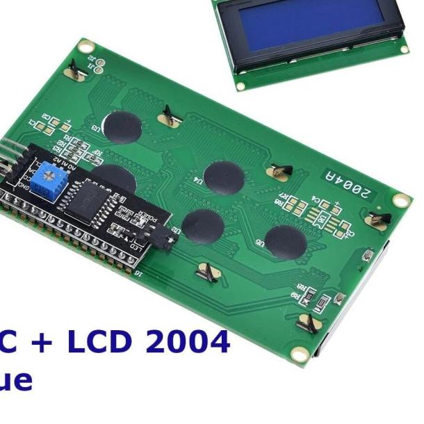 Jual LCD 2004 dan I2C IIC interface Display LCD 4x20 Blue Screen ...