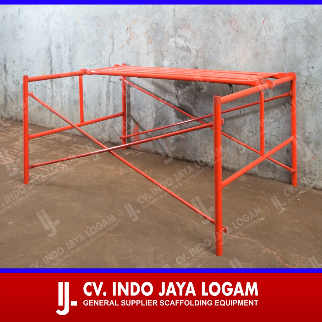 Jual JUAL Steger Stager Stegger Scaffolding 90 cm 1 Set Baru SNI ...