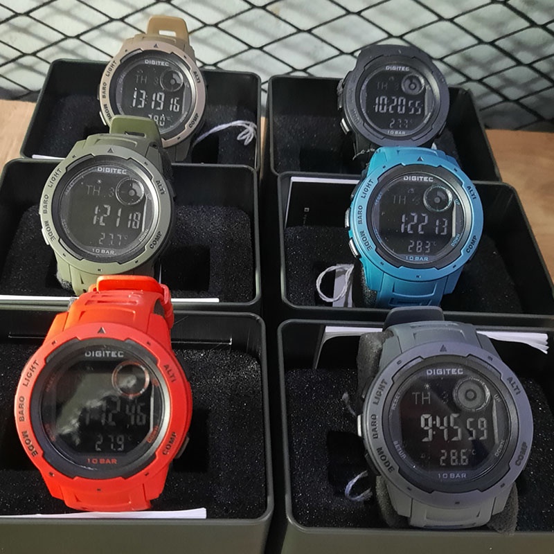 Jual Jam Tangan Digitec DS-8100T Original | Shopee Indonesia