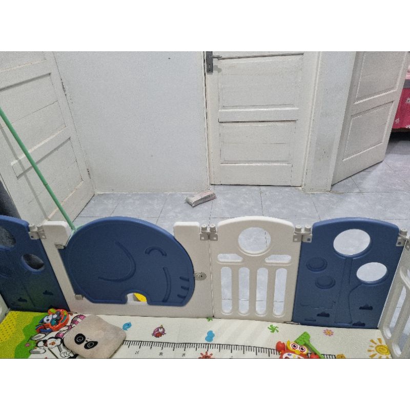 Jual pagar pembatas bayi 14 pagar + 2 pintu | Shopee Indonesia