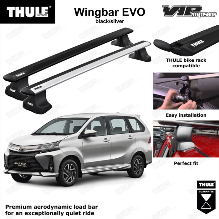 Jual Thule Crossbar grand all new AVANZA XENIA 2014-2021 Wingbar ...