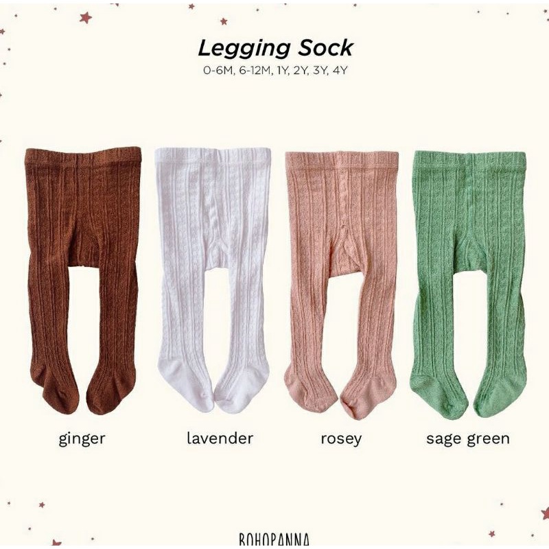 Jual Bohopanna - Legging Sock (New&Lama) | Shopee Indonesia