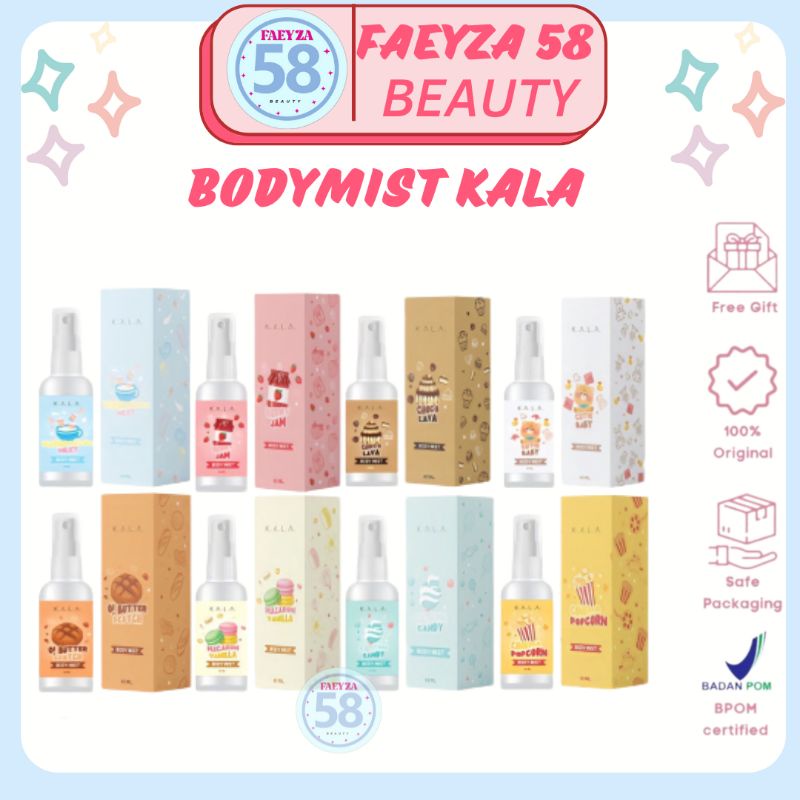Jual READY‼️BODY MIST BY KALA PARFUME BODY MIST PARFUM BADAN BODYMIST ...
