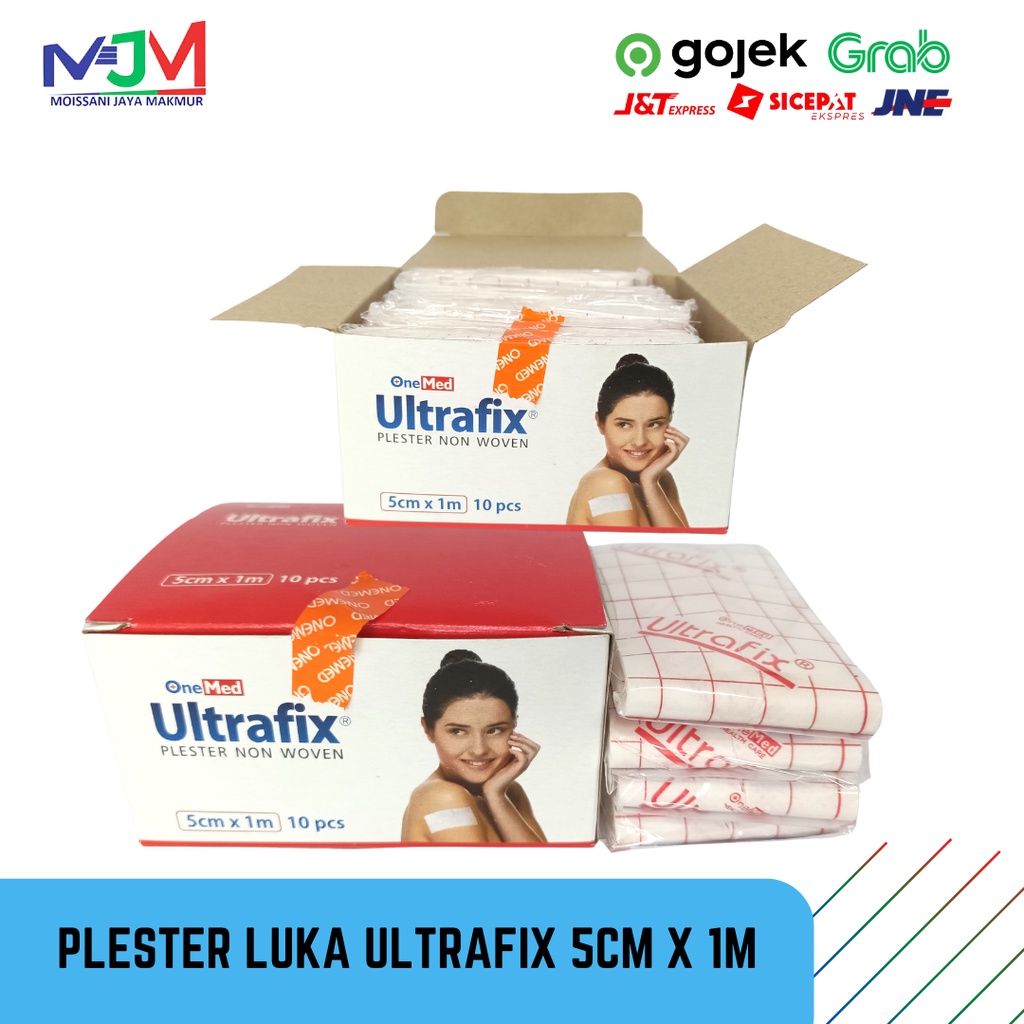 Jual Plester Luka Ultrafix 5cm x 1m isi 10pcs | Shopee Indonesia