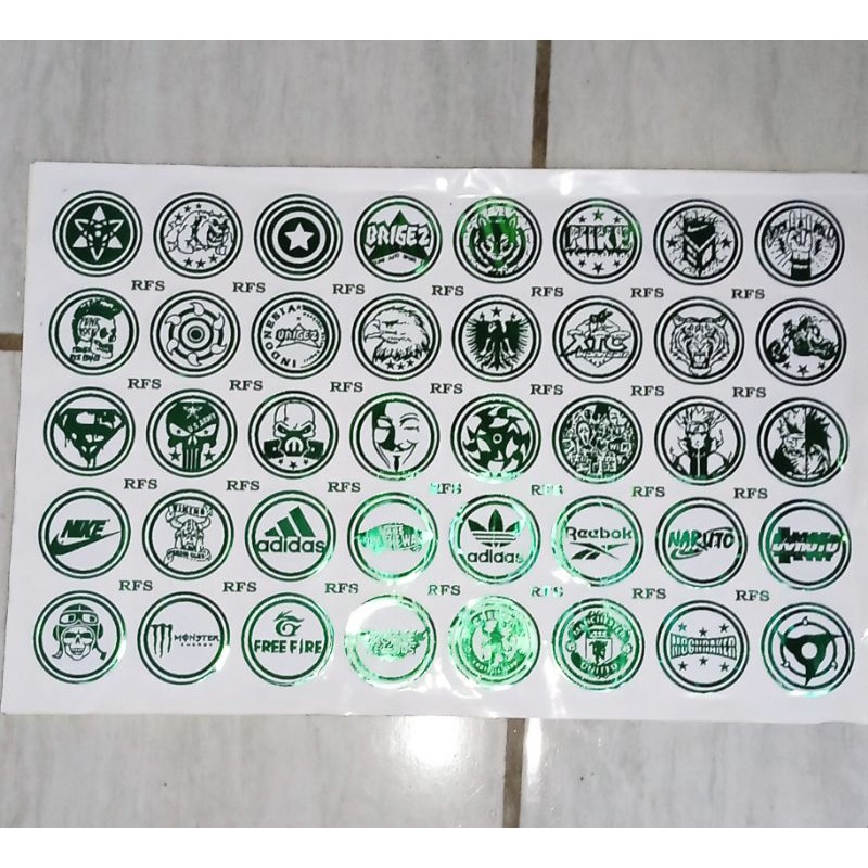 Jual Tajos besi tebal | Tajos besi sticker emas isi 40pcs | Shopee ...
