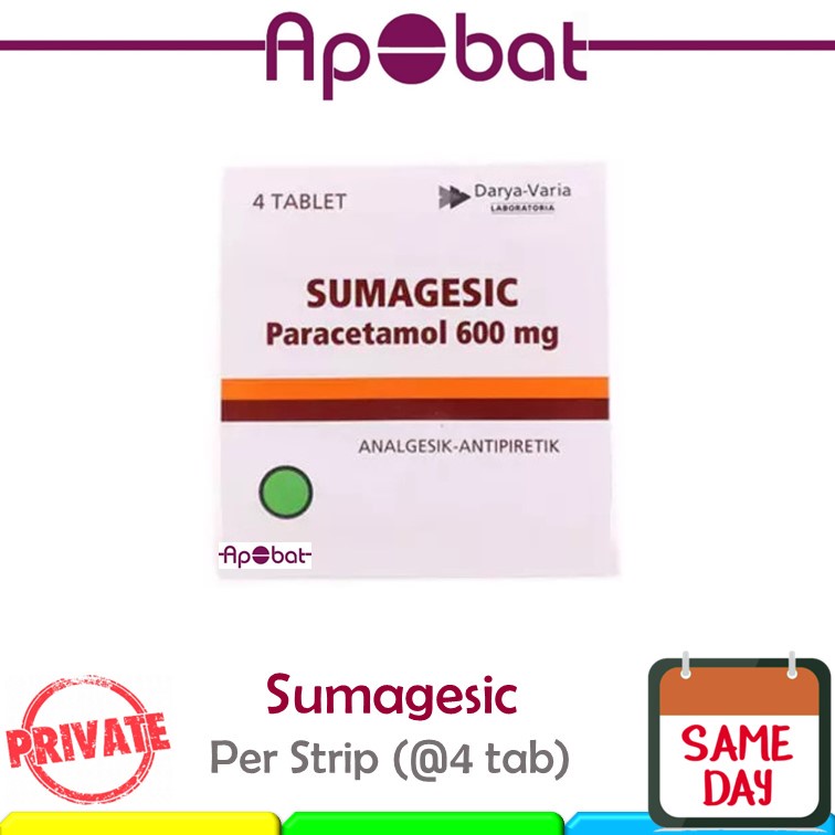 Jual - ApObat - Sumagesic STRIP Tablet Obat Panas Demam Nyeri Pusing ...