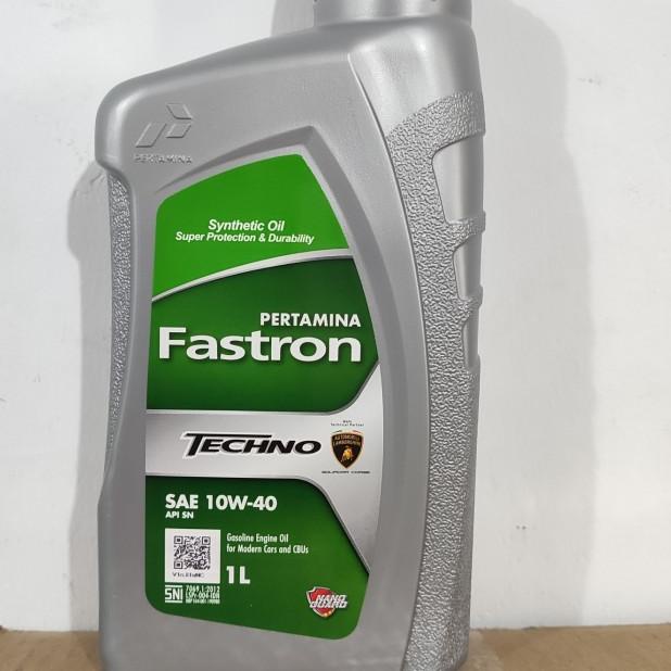 Jual OLI PERTAMINA FASTRON TECHNO SAE 10W-40 API SN GALON 1 LITER ...