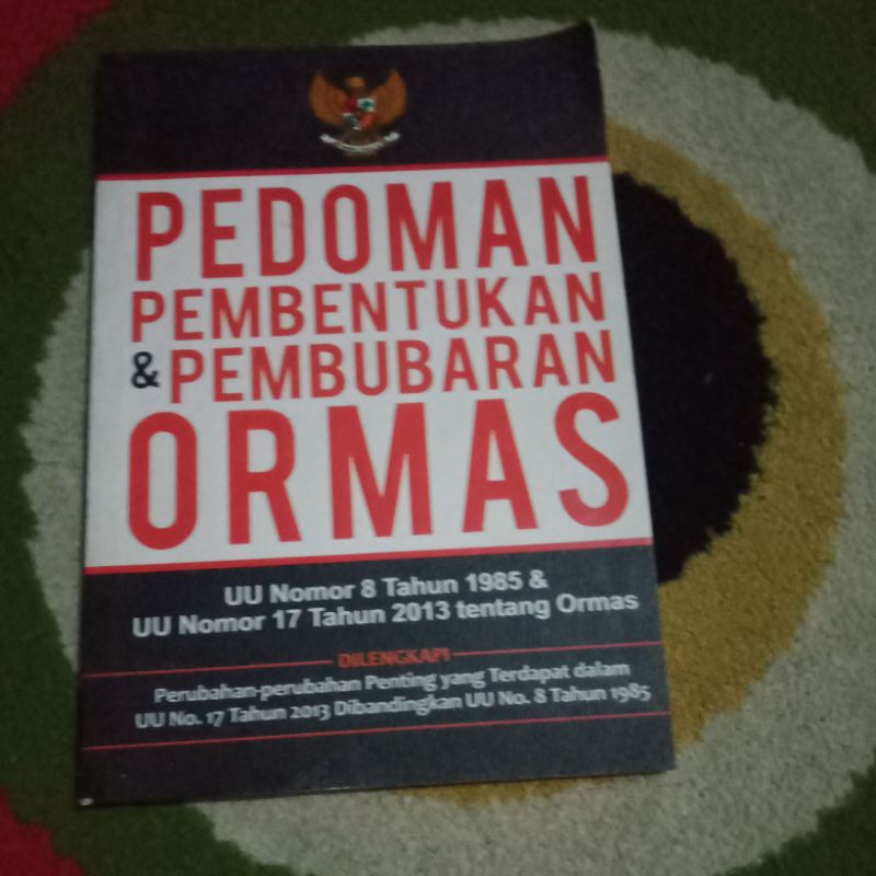 Jual PEDOMAN PEMBENTUKAN &PEMBUBARAN ORMAS | Shopee Indonesia