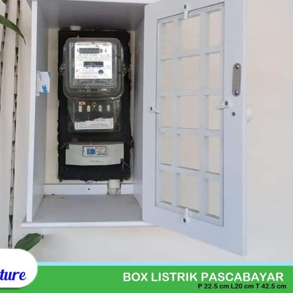 Jual Box Meteran Listrik Pascabayar - Merah | Shopee Indonesia