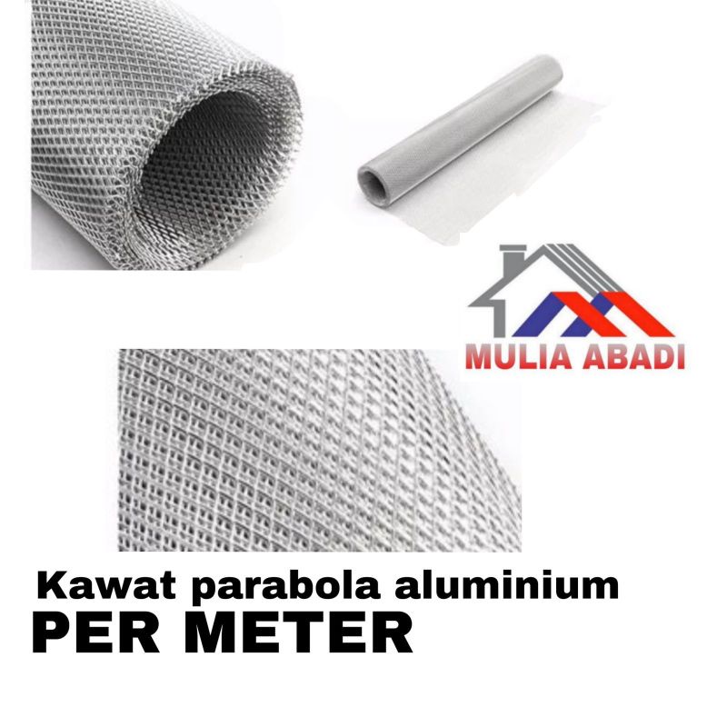 Jual per meter kawat nyamuk aluminium /kawat parabola aluminium per ...