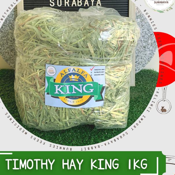 Jual Timothy Hay/Makanan Kelinci/Rumput Hay by Alfalfa King 1Kg ...