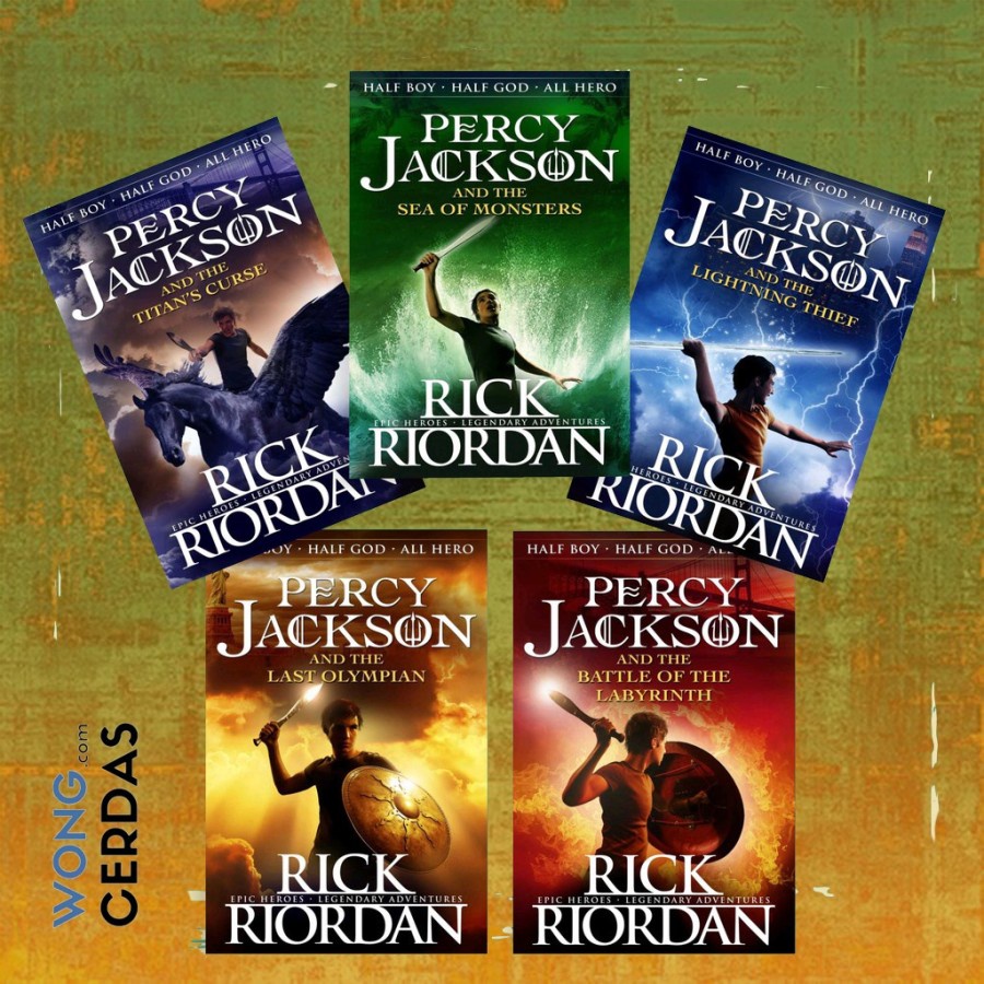 Jual PDF Novel Percy Jackson and The Olympians | Shopee Indonesia