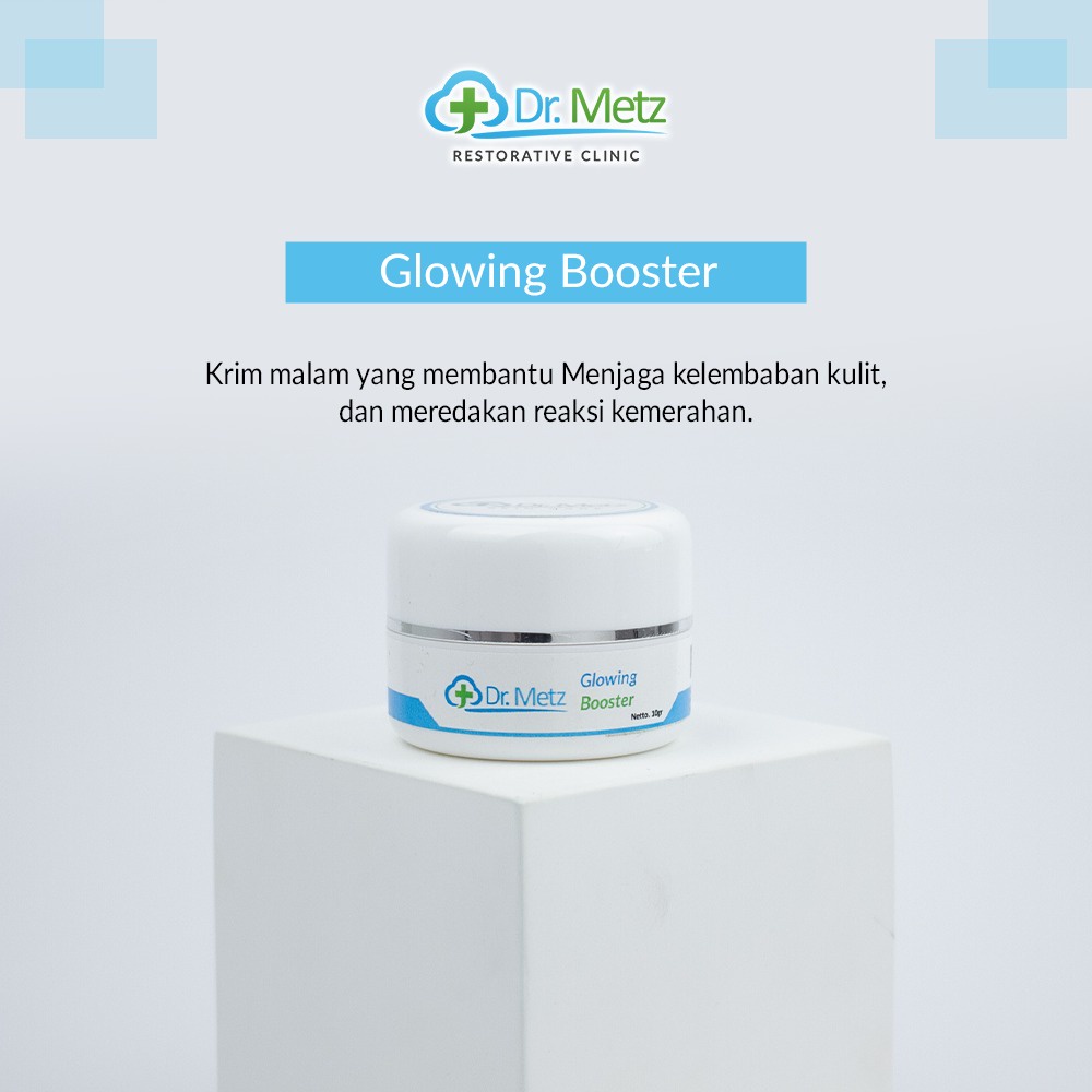 Jual Dr Metz Skincare Glowing Booster Night Cream 10 gr Krim Malam ...