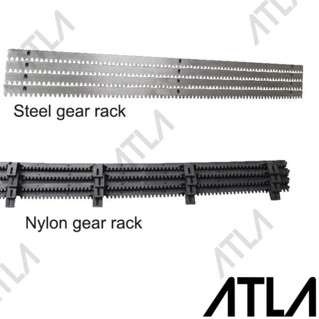 Jual Gear Rack Besi 1 Meter Rel Auto Gate Pintu Pagar Otomatis Sliding ...