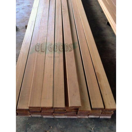 Jual Papan kayu ulin Kalimantan 200cm (P) x 10.5cm (L) x 2cm (T ...