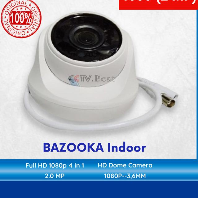 Jual Camera CCTV SPC Indoor Bazooka 2MP Full HD 1080p 4 in 1 | Shopee ...