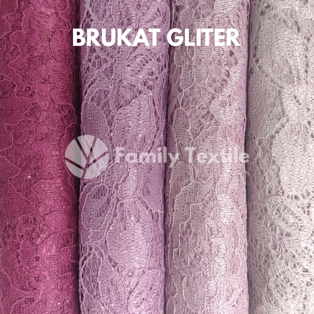 Jual Kain Brokat Kebaya 1 Meter - Brukat Meteran Premium Bahan Brokat ...