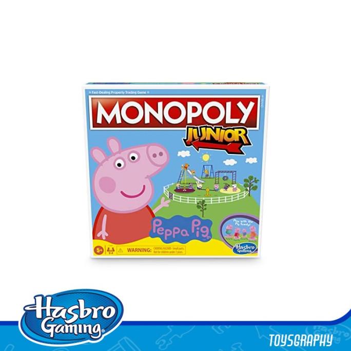 Jual Monopoly Junior PEPPA PIG Edition Board Game Monopoli ORIGINAL ...