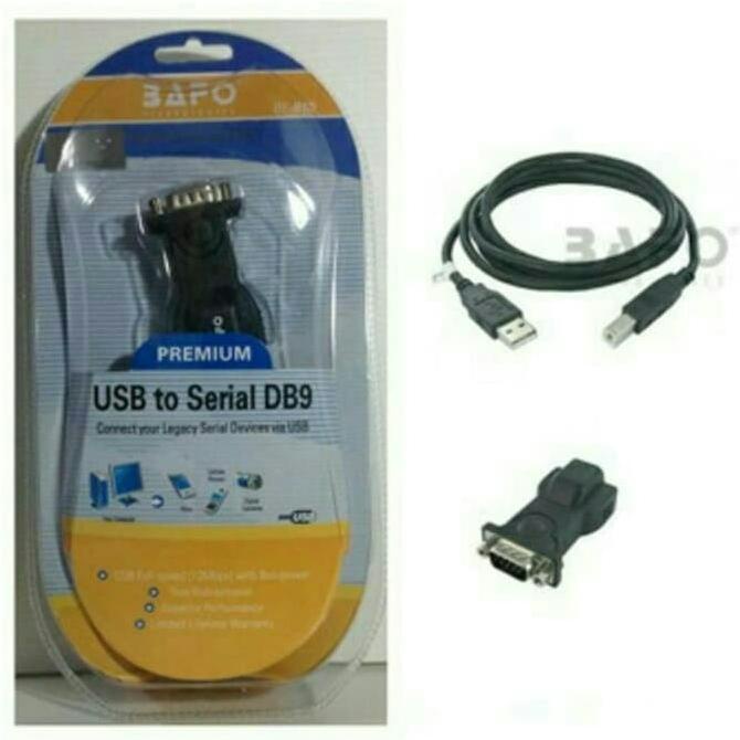 Jual Kabel Usb To Serial Rs232 Db9 Bafo | Shopee Indonesia