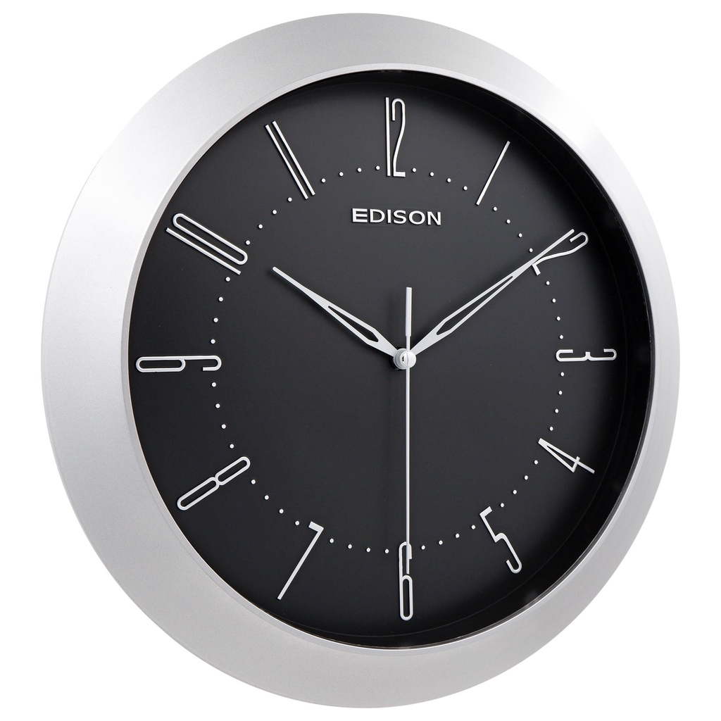Jual Jam Dinding Edison Sweep ES 327 T66 Timbul Diameter 320mm 32cm ...