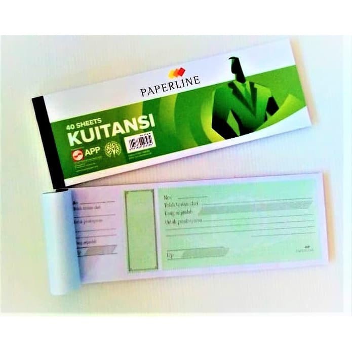 Jual Buku Kuitansi Tanggung SiDU Kwitansi PAPERLINE Sedang KT 40T | Shopee Indonesia