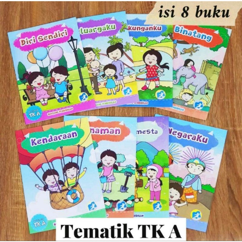 Jual Buku Paket Tematik Paud TK A | Shopee Indonesia