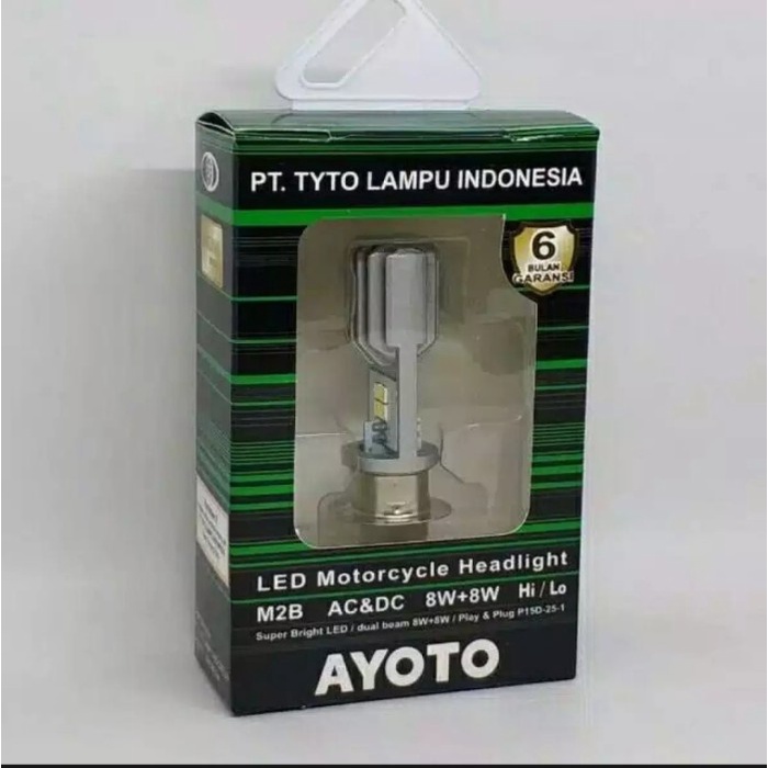 Jual Original lampu LED Bohlam TYTO 2 sisi Untuk Semua Jenis Motor ...