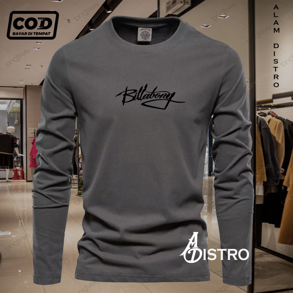 Jual Alam Distro88 COD Kaos Distro Lengan Panjang Billabong Sambung ...