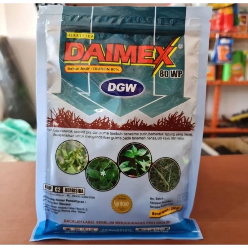 Jual Herbisida sistemik DAIMEX 80 WP bahan aktif DIURON 80% | Shopee ...