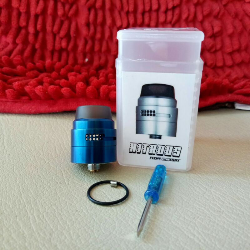 Jual RDA NITROUS 22MM SINGLE COIL BY DAMN VAPE HIGHCLONE | Shopee Indonesia