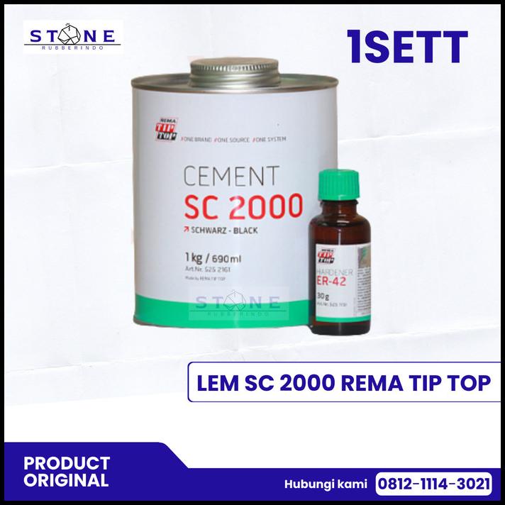 Jual Lem Rema Tip Top Sc2000 (690Ml) + Harderner Er 42 (40 Ml) Original ...