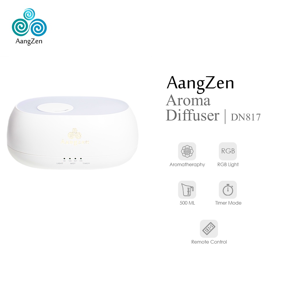 Jual Diffuser Humidifier Penyebar Aroma | Aroma Diffuser AangZen | Air ...