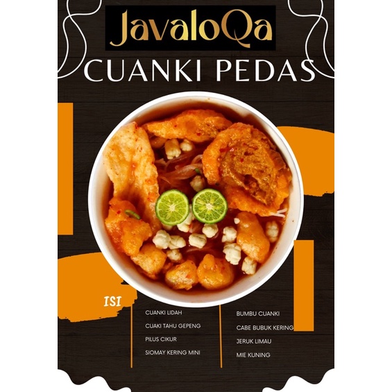 Jual CUANKI PEDAS JAVALOQA / CUANKI INSTAN BANDUNG / SEBLAK RAFAEL ...