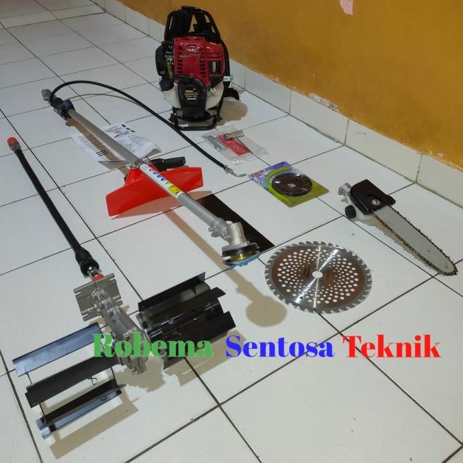 Jual Mesin Potong Rumput Multifungsi 4 Tak Mollar Mesin Honda GX35 5 Fungsi barang laris ...