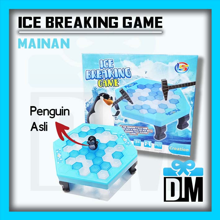 Jual Penguin Es Pukul Palu Jatuh ICE BREAKING GAME Penguin Asli ...