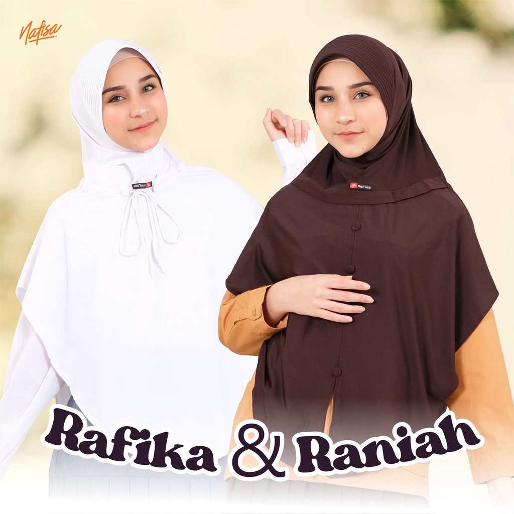 Jual HIJAB SEKOLAH TERBARU Nafisa Rafika Raniah - Jilbab Anak Sekolah Hijab Tali Ukuran Lengkap ...