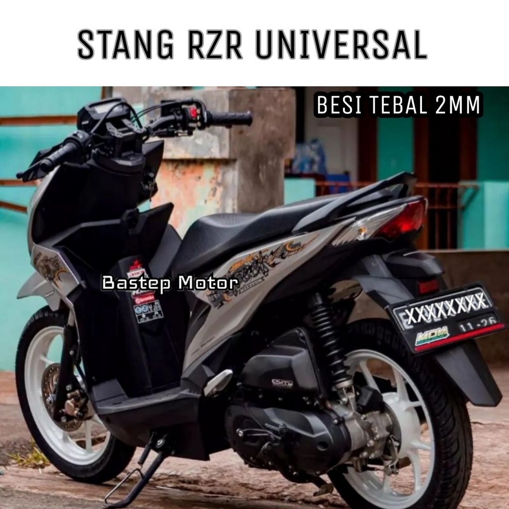 Jual STANG STIR RZR UNIVERSAL PNP BEAT STREET CB150R VIXION SATRIA FU ...