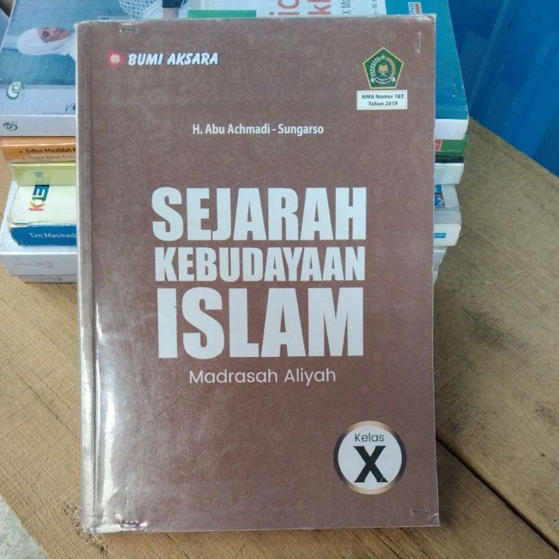 Jual SEJARAH KEBUDAYAAN ISLAM KELAS 10 ALIYAH | Shopee Indonesia