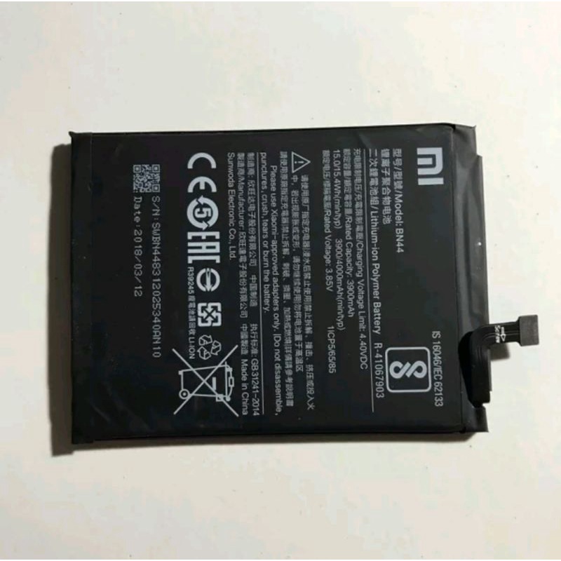 Jual batre battery baterai Xiaomi redmi 5 plus meg7 original ori ...