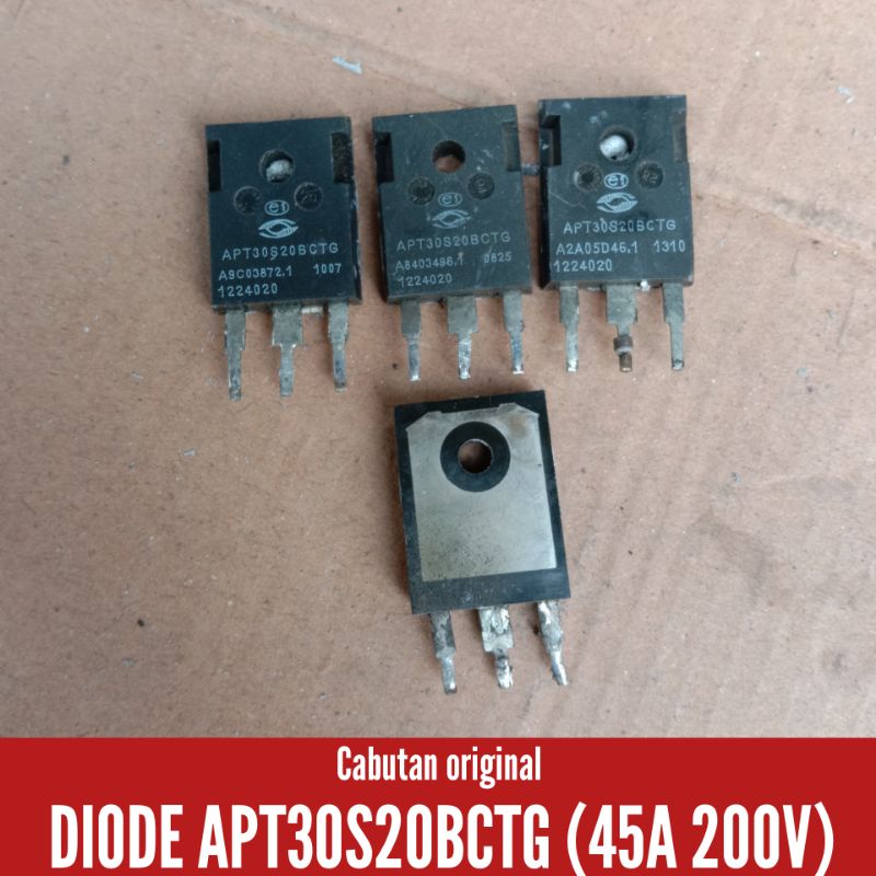 Jual DIODE APT30S20BCTG (45A 200V) | Shopee Indonesia