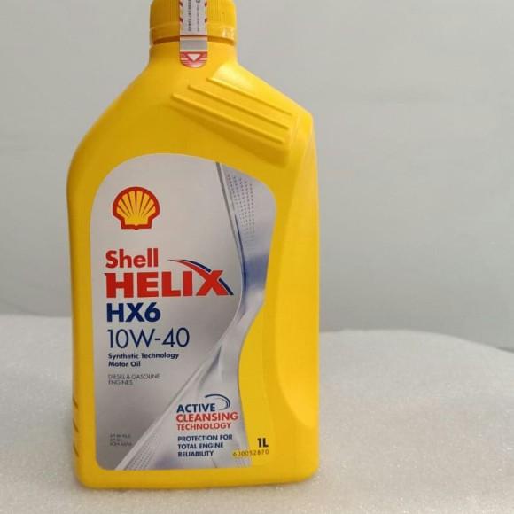 Jual Shell Helix HX6 10/40 Liter | Shopee Indonesia