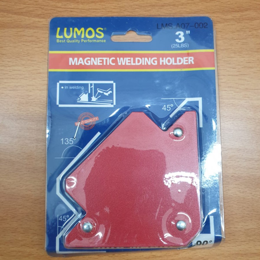 Jual Siku Magnet Las 3 Inch 25LBS / Magnetic Welding Holder 3Inch Lumos ...